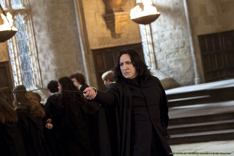 Se murió el actor que interpreta a Snape — FMDOS