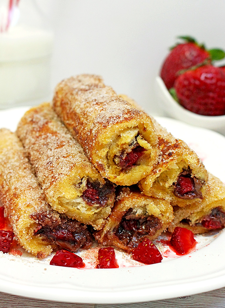 Prepara en familia estos deliciosos rollitos salados y dulces — FMDOS