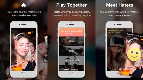 ¿Del odio al amor? Conoce Hater, la aplicación que te ayuda a encontrar ...