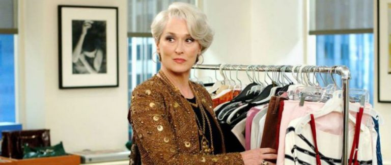 Revelan inédita escena de "El diablo se viste a la moda" y que habría cambiado el final