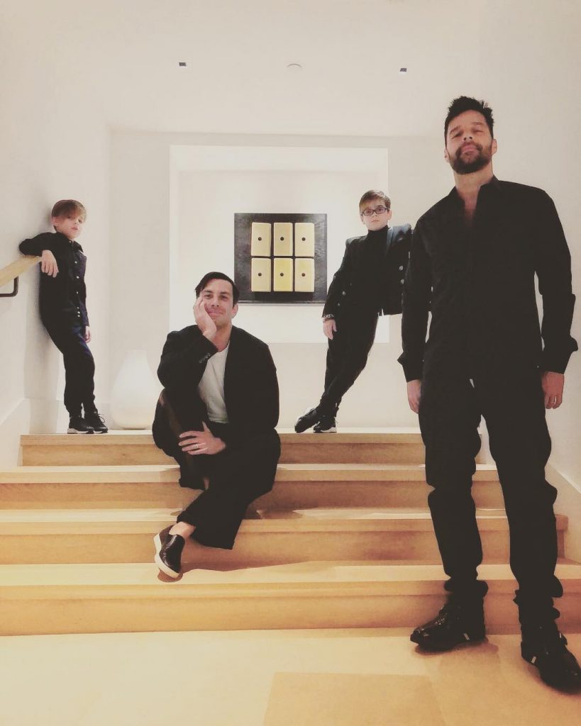 Ricky Martin suma nuevo integrante a su familia y es una ternura