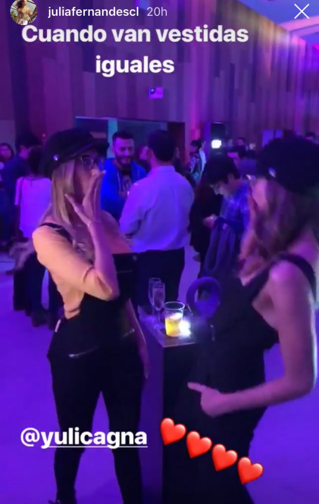 ¡Duelo de estilos! Yuli Cagna y Julia Fernandes se lucen con el mismo look