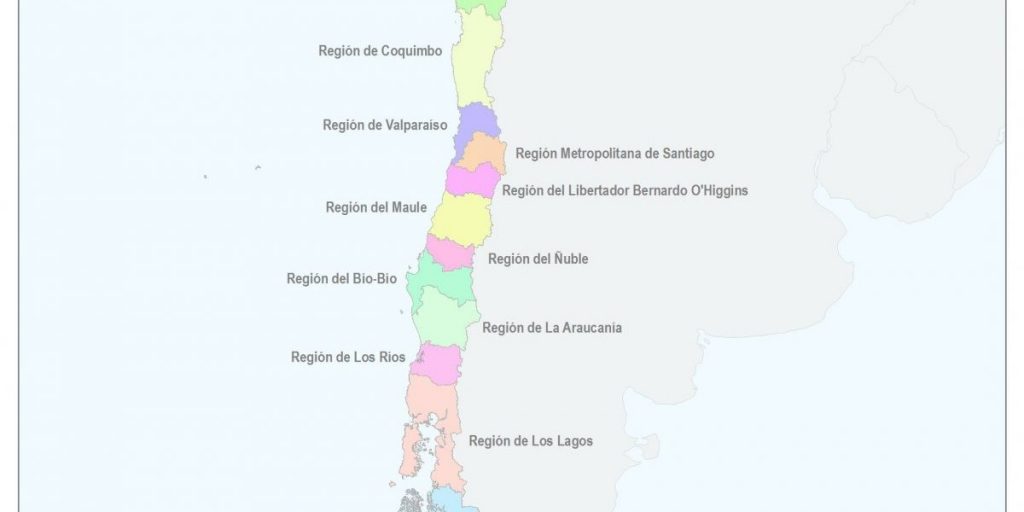 ¡Es oficial! Inauguran la nueva región de Ñuble y así queda el mapa de ...