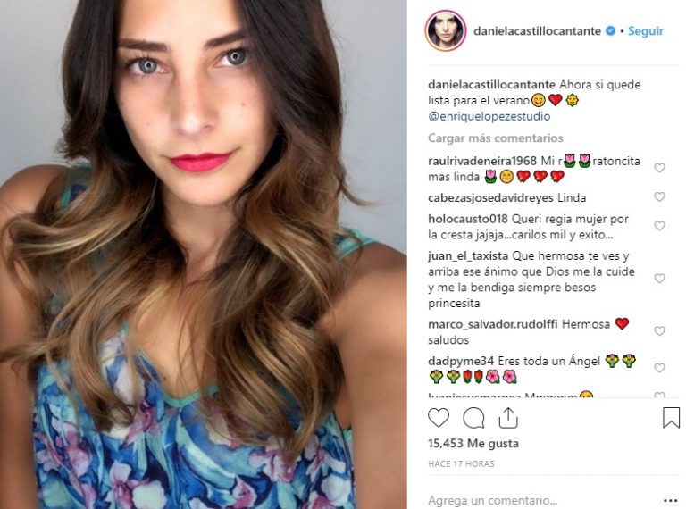 ¡Dándole la bienvenida al verano! Daniela Castillo estrena nuevo look ...