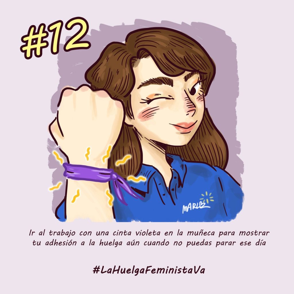 Esta es la razón de que haya mujeres usando un lazo violeta en el Día ...