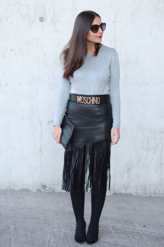 Faldas con flecos: Así es la moda que vuelve esta temporada