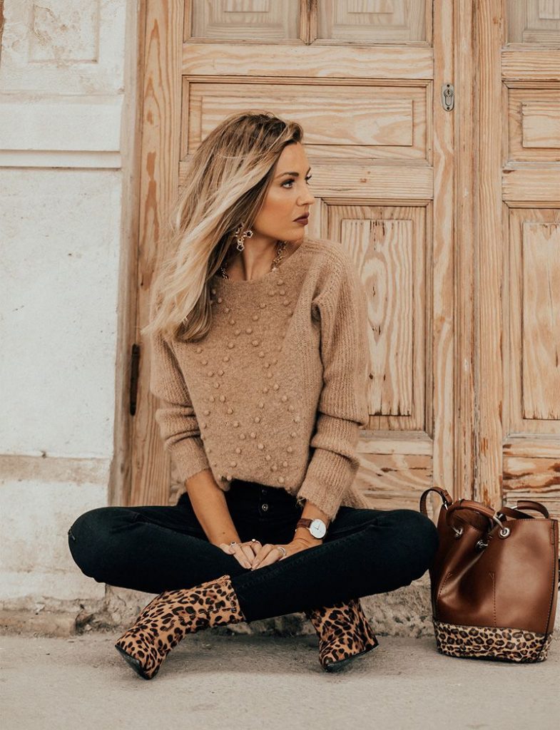 Botas con print de leopardo serán tendencia en el próximo invierno