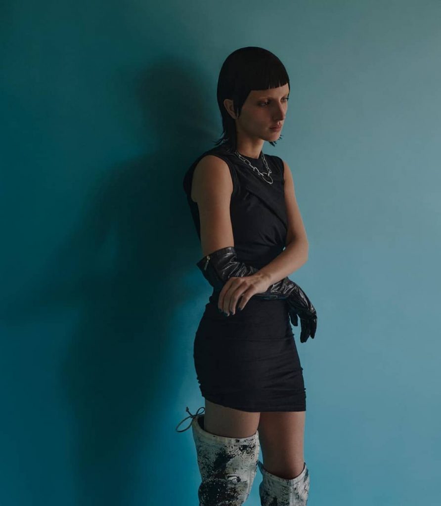 Paula Luchsinger sorprendió a sus seguidores con look "androide"