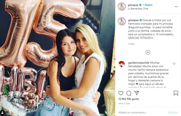 Así Gisella Gallardo celebró los 15 años de su hija: 'Mi princesa'