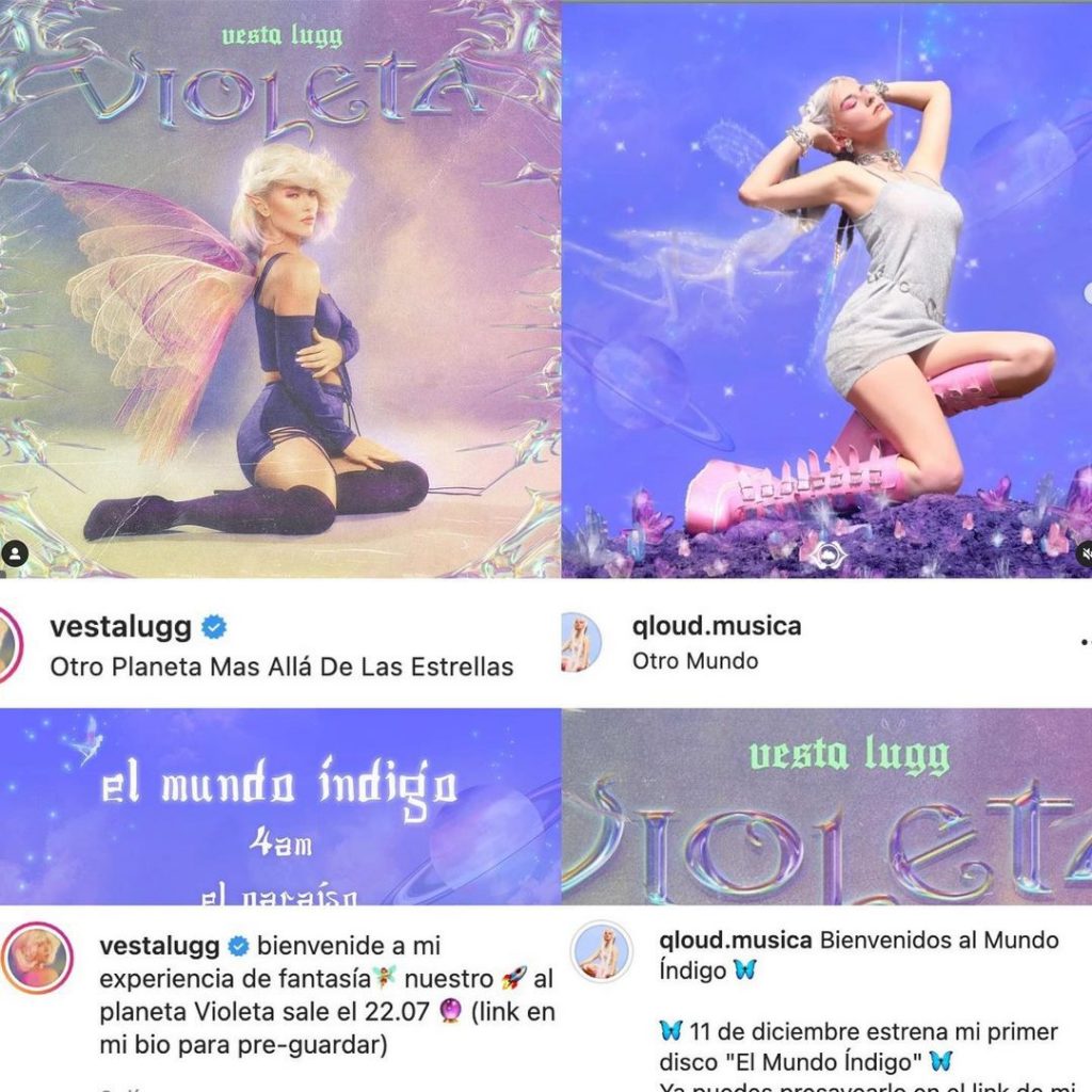 Artista chilena acusa a Vesta Lugg de plagio en su nueva canción