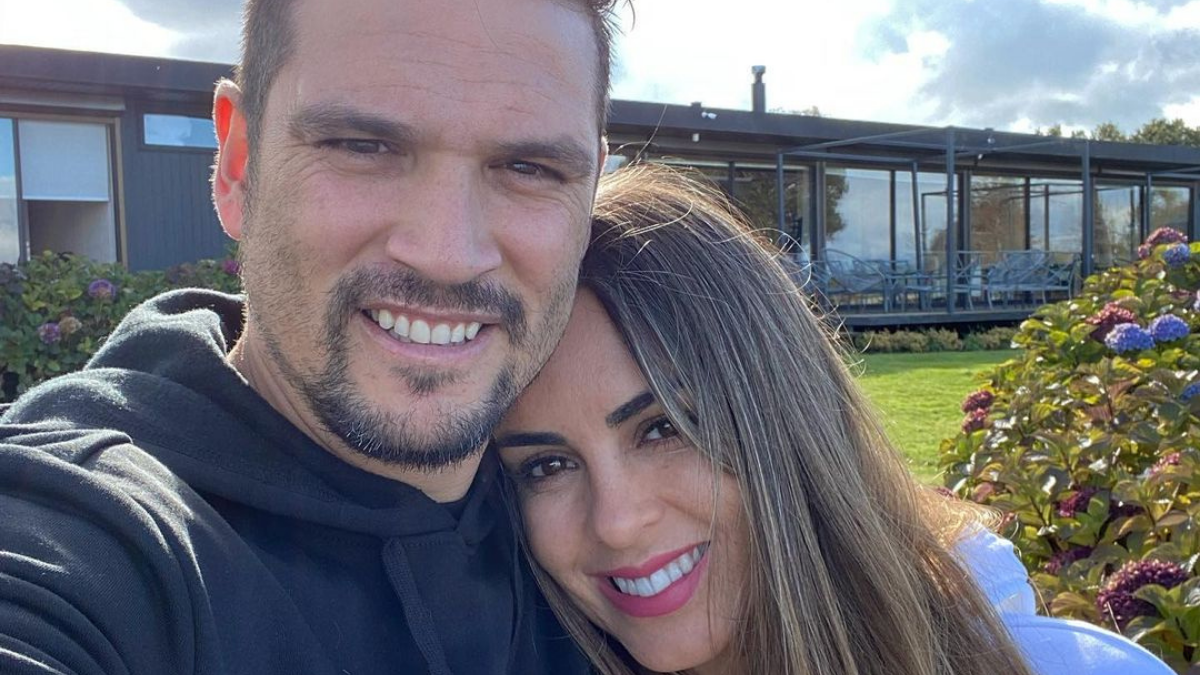 Maura Rivera elogió a su esposo con linda fotografía