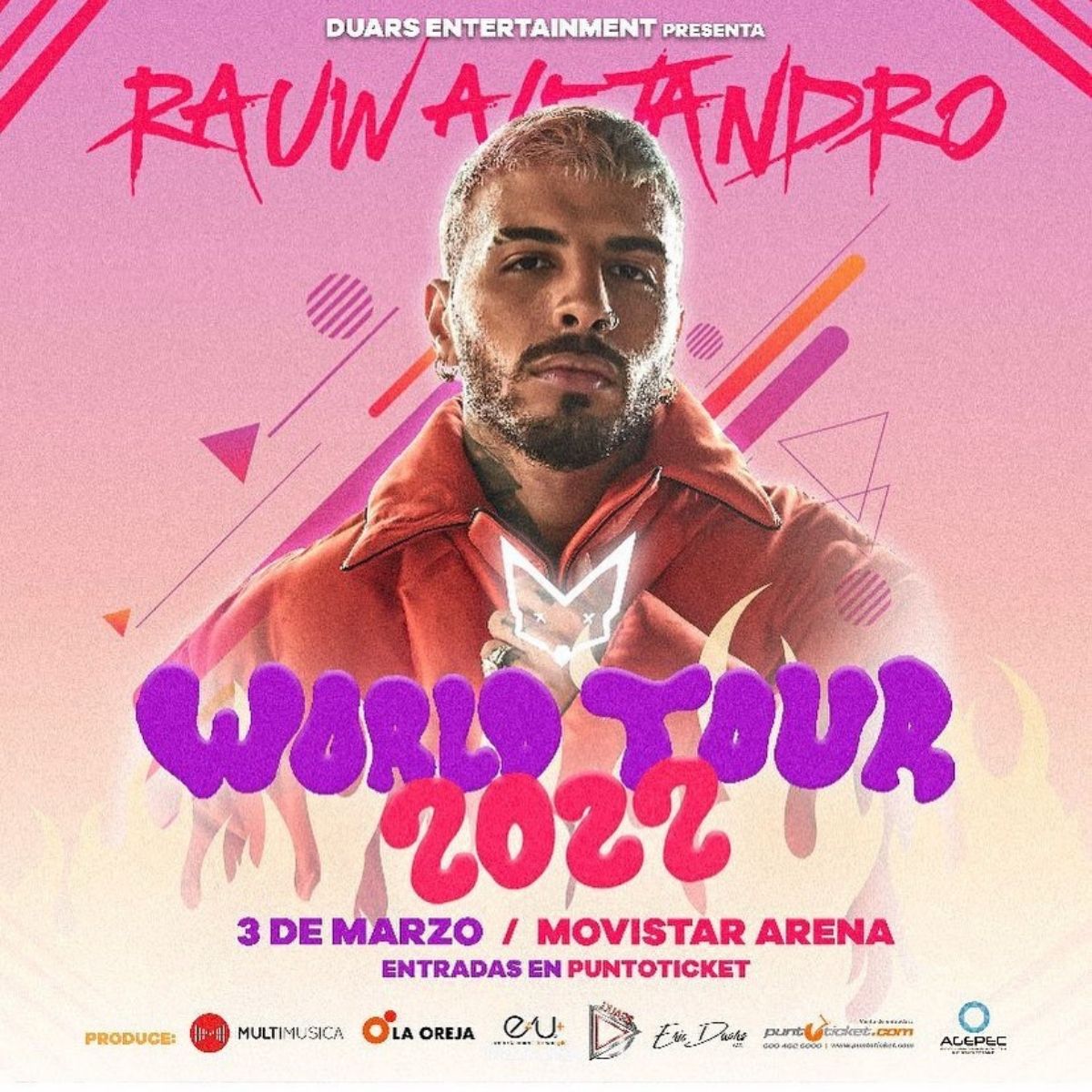 Rauw Alejandro en Chile: Se confirma concierto para 2022