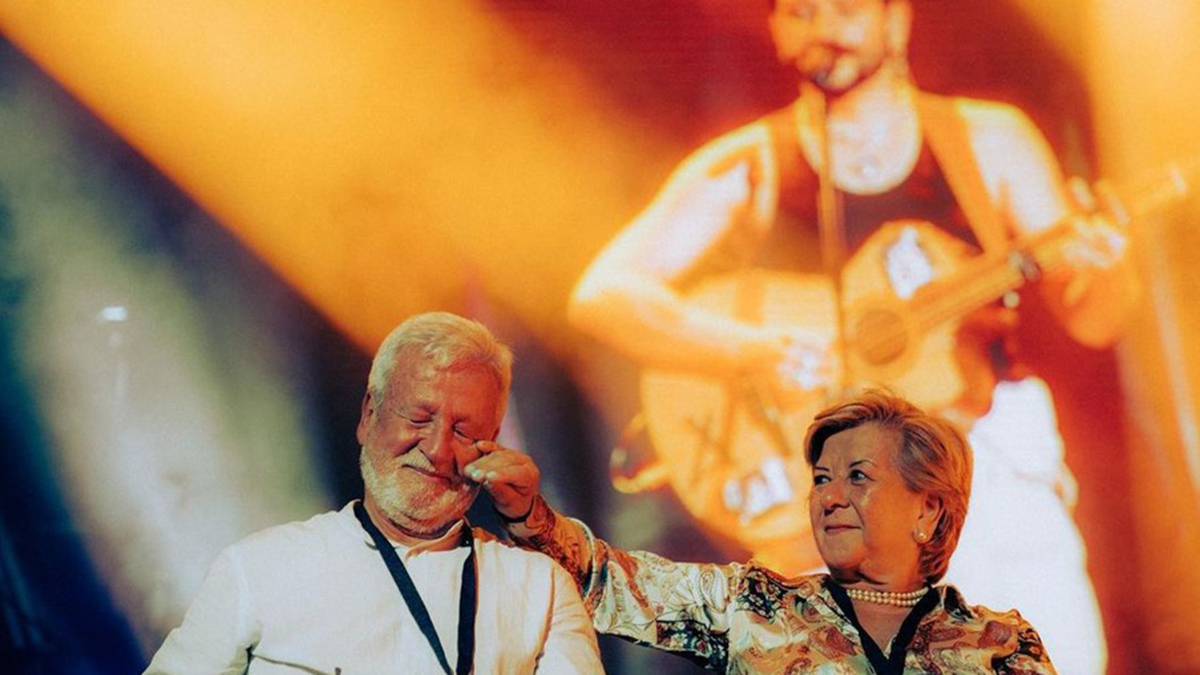 Camilo dio su primer gran concierto en Colombia