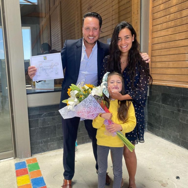 Rodrigo Wainraihgt comparte el logro de su hija Vicenta