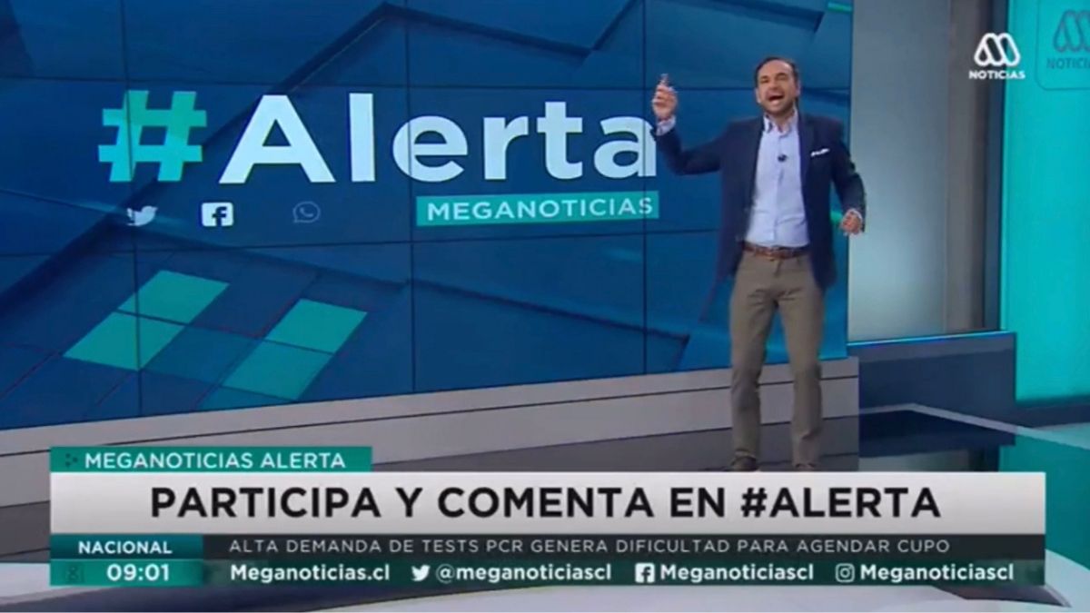 El anuncio de Rodrigo Sepúlveda en Meganoticias Alerta