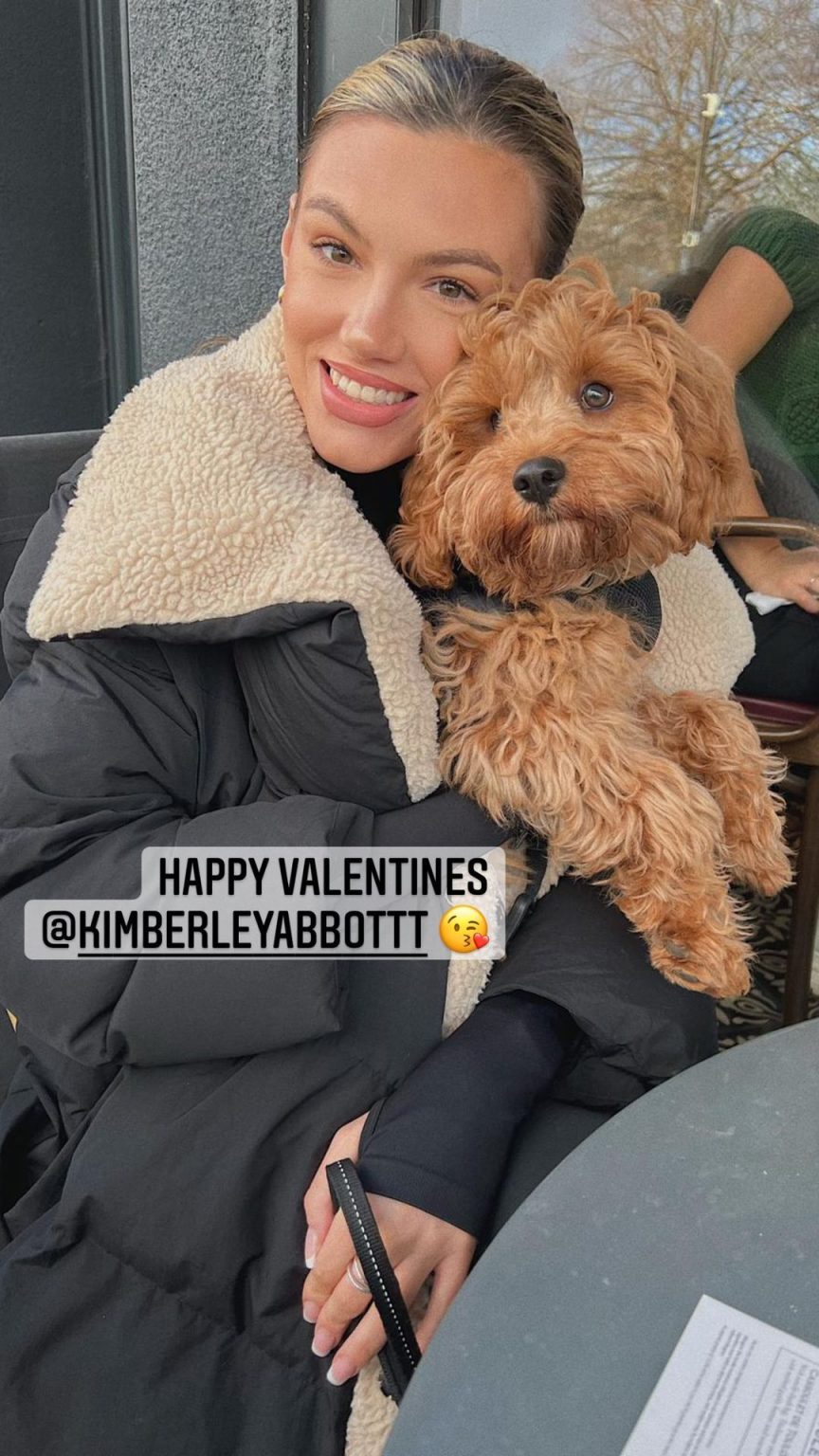 Ben Brereton dedica foto a Kimberley, su pareja, por el día de San Valentín