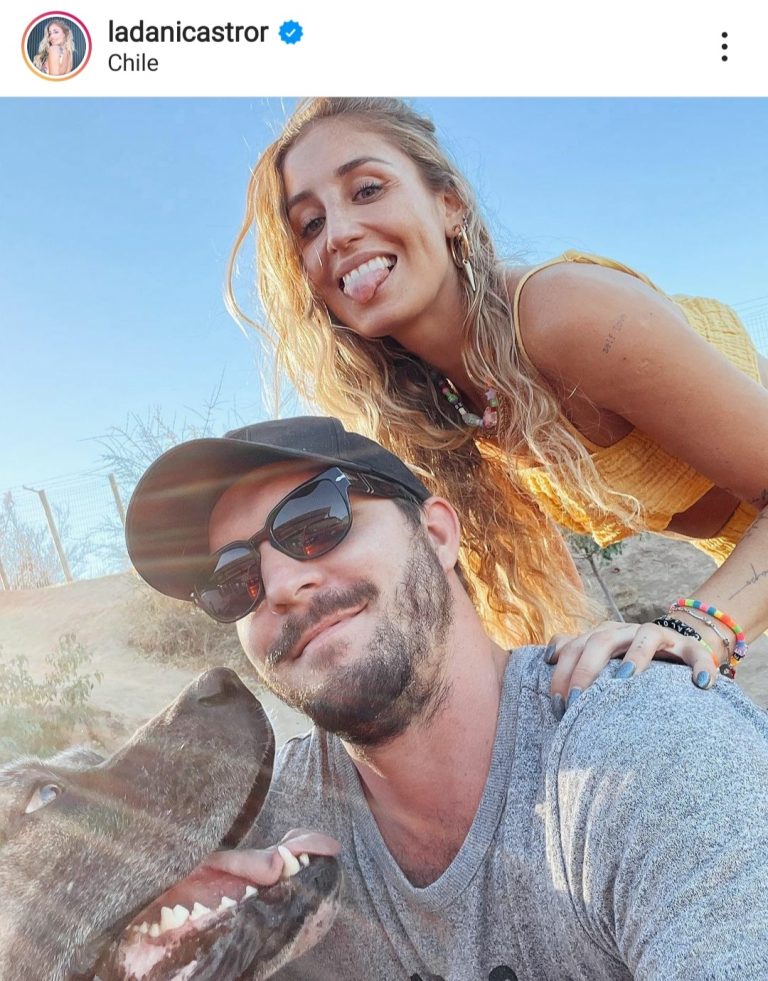 Daniela Castro comparte tiernas fotos junto a su pareja