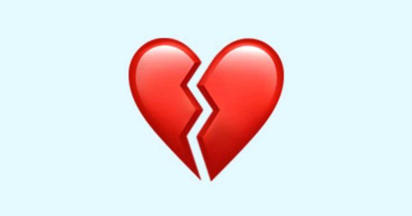 ¿Cuándo usar el emoji del corazón roto en WhatsApp?