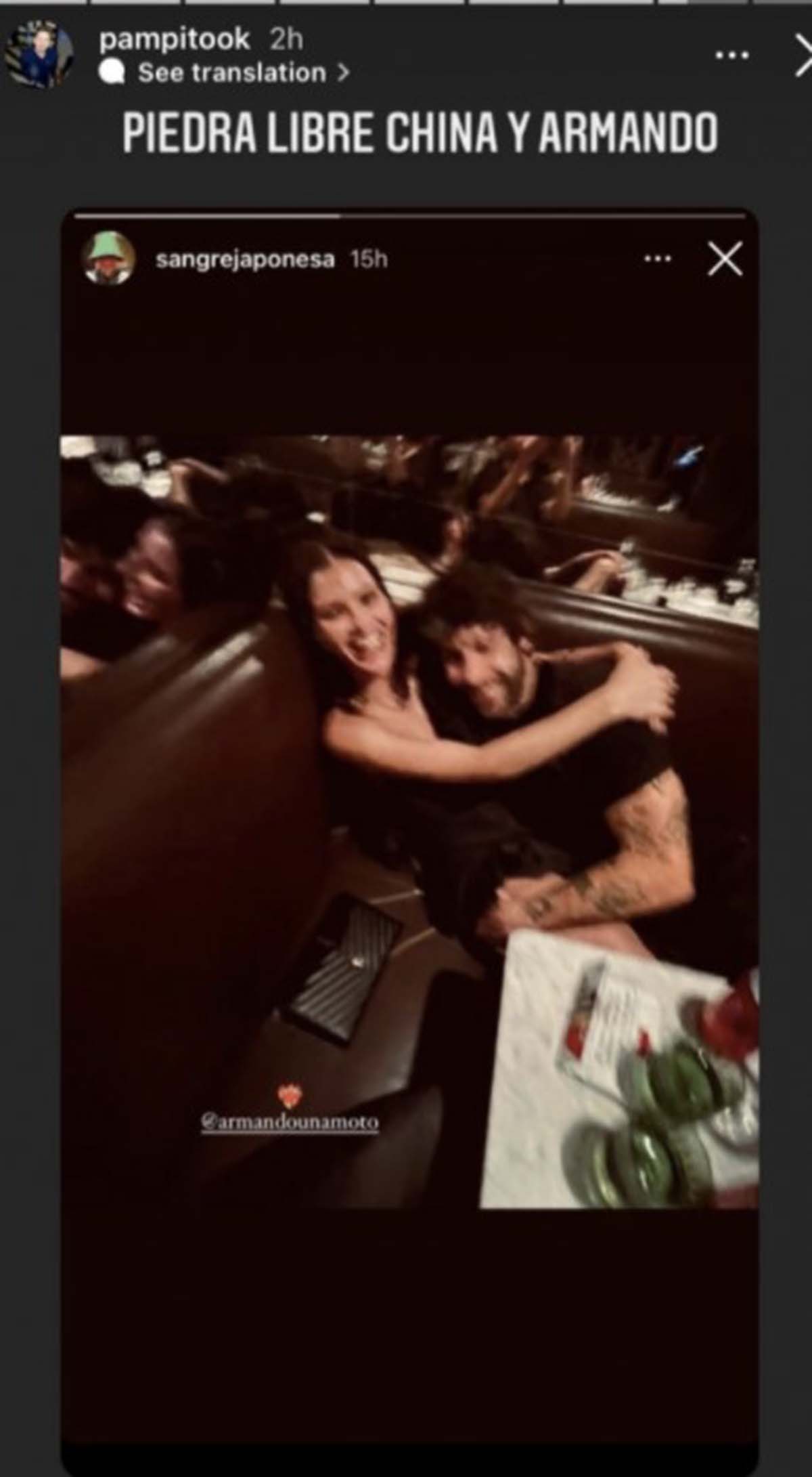 China Suárez inició su cumpleaños con su pololo en Argentina