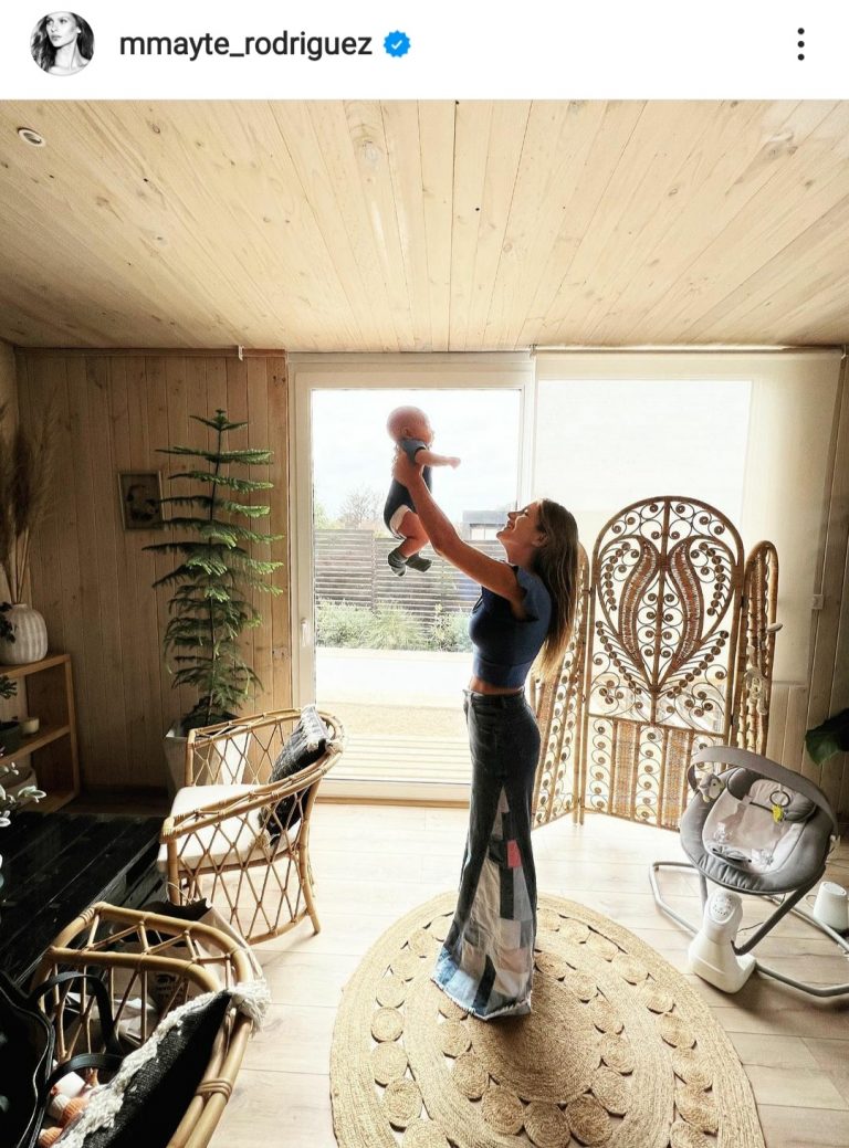 Mayte Rodríguez comparte tierna foto junto a su hijo Galo