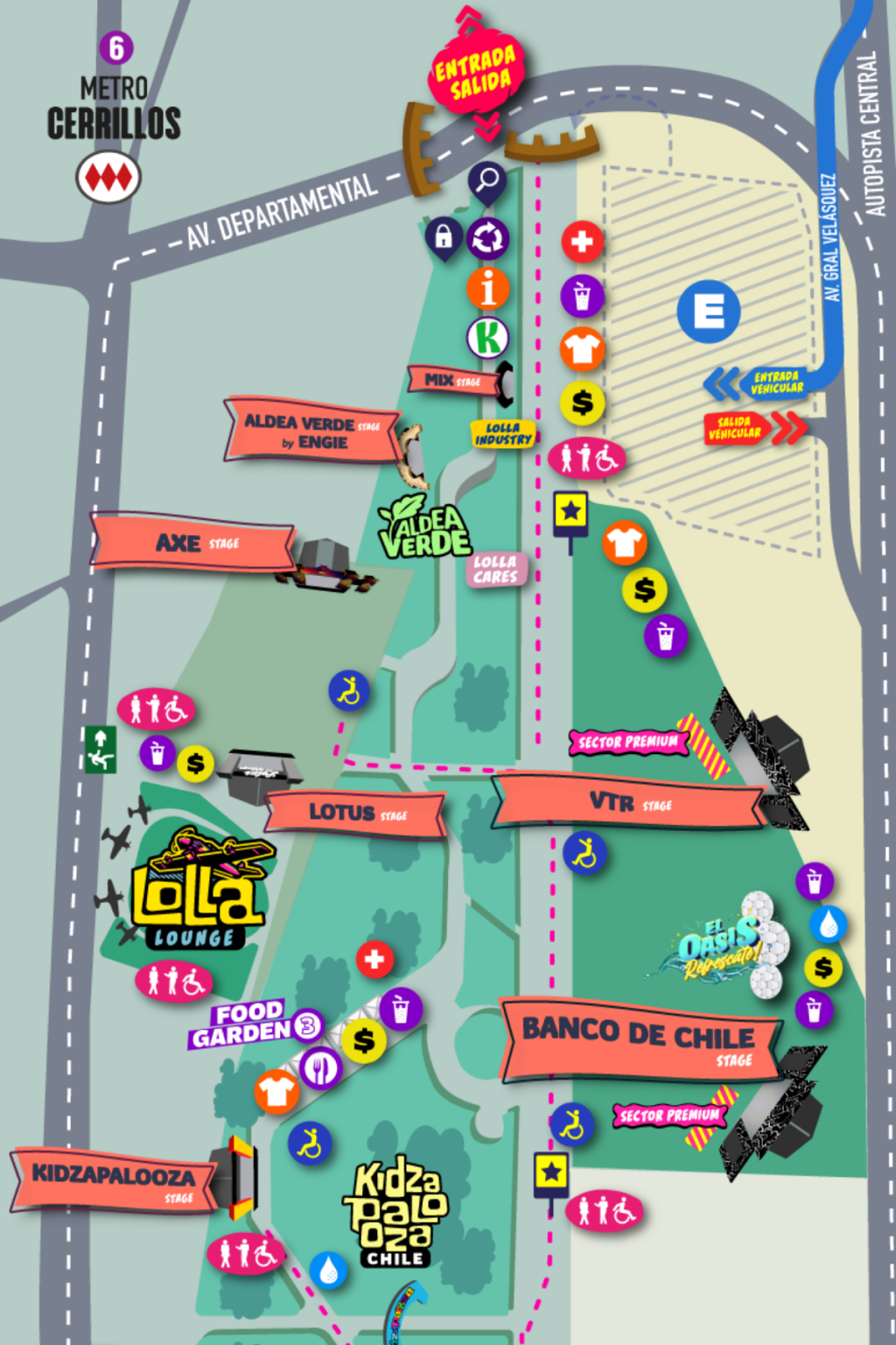 Lollapalooza Chile 2022: ¿Dónde es y cómo llegar al lugar?