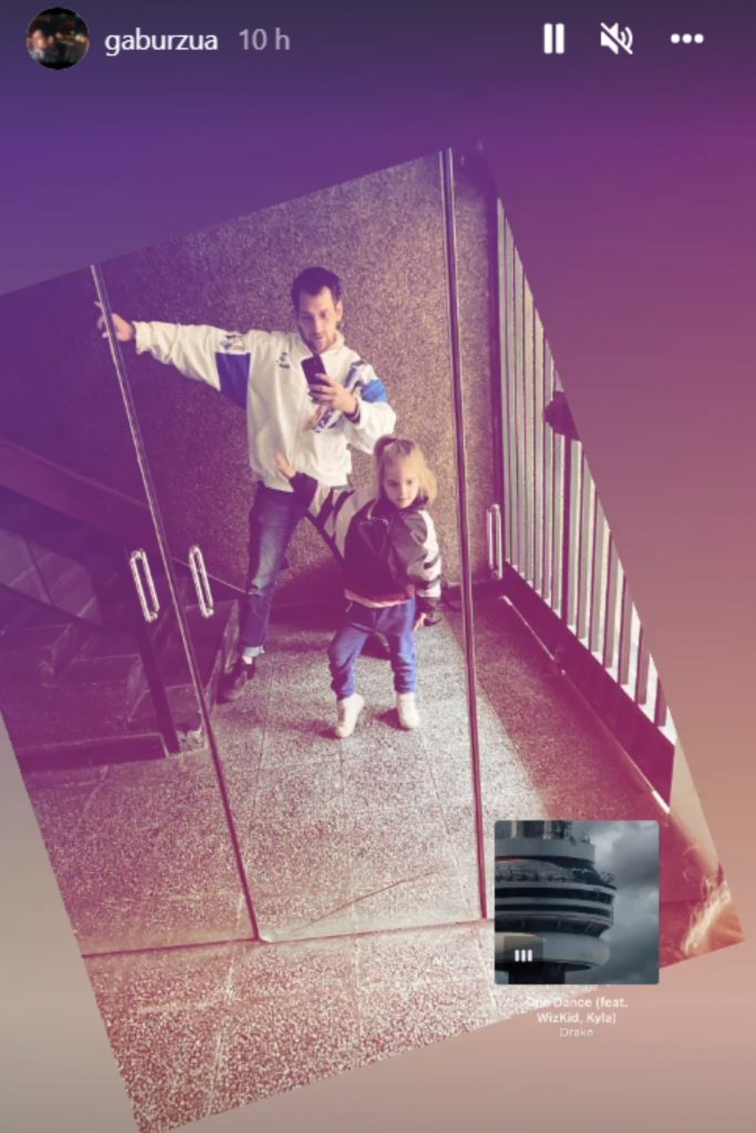 Gabriel Urzúa compartió tierna foto junto a su hija