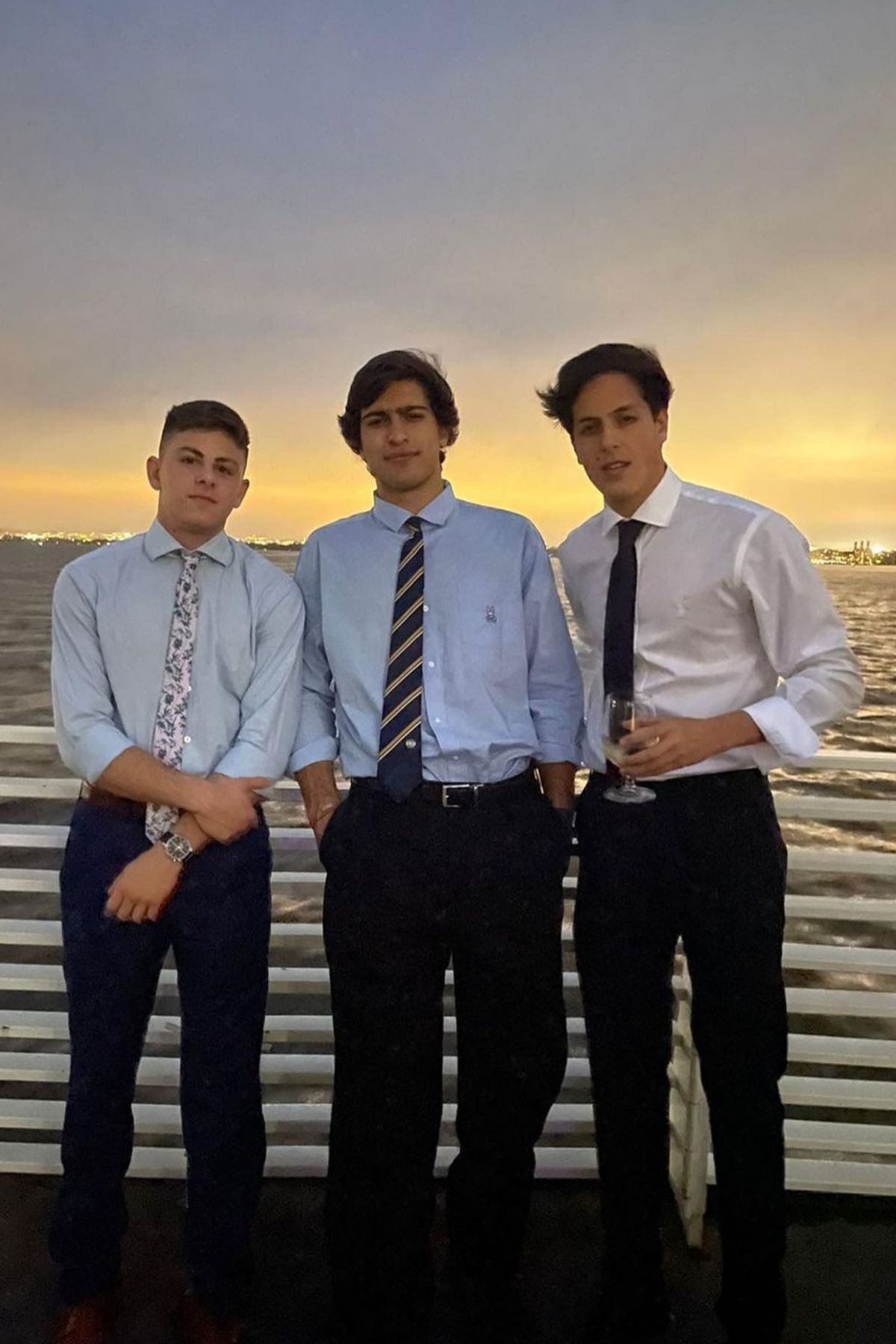 Máximo Menem se mostró bien acompañado en viaje a Washington D.C.