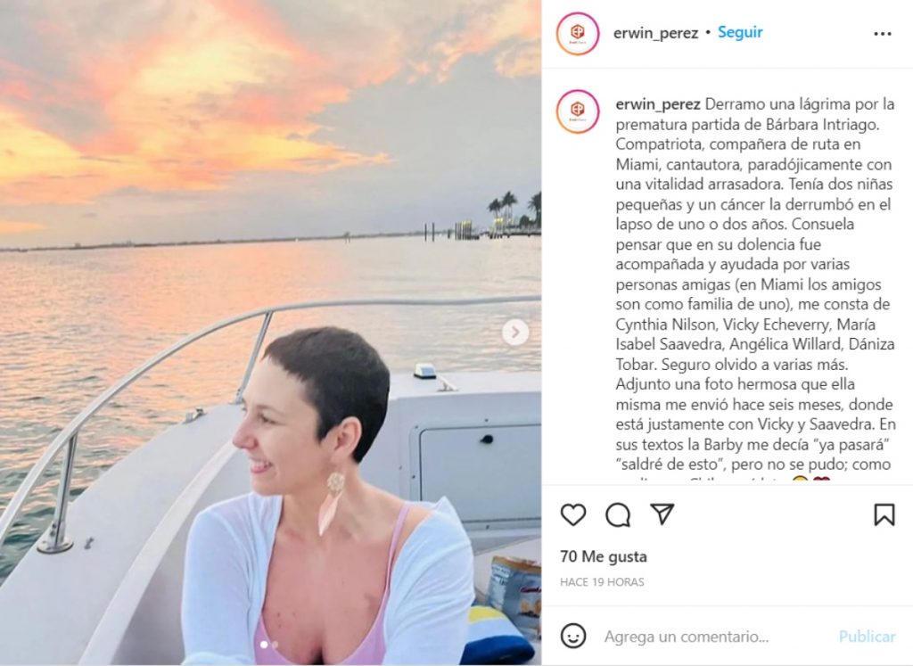 Fallece ex chica Rojo a los 43 años: Tenía cáncer cerebral