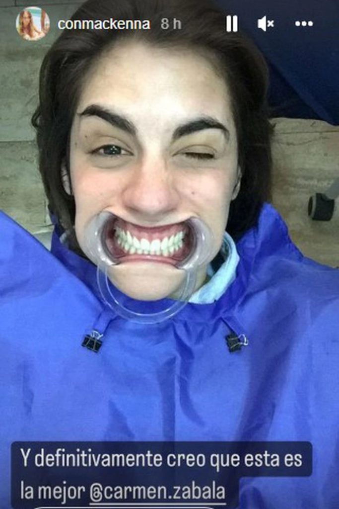 Constanza Mackenna y su saludo de cumpleaños a Carmen Zabala