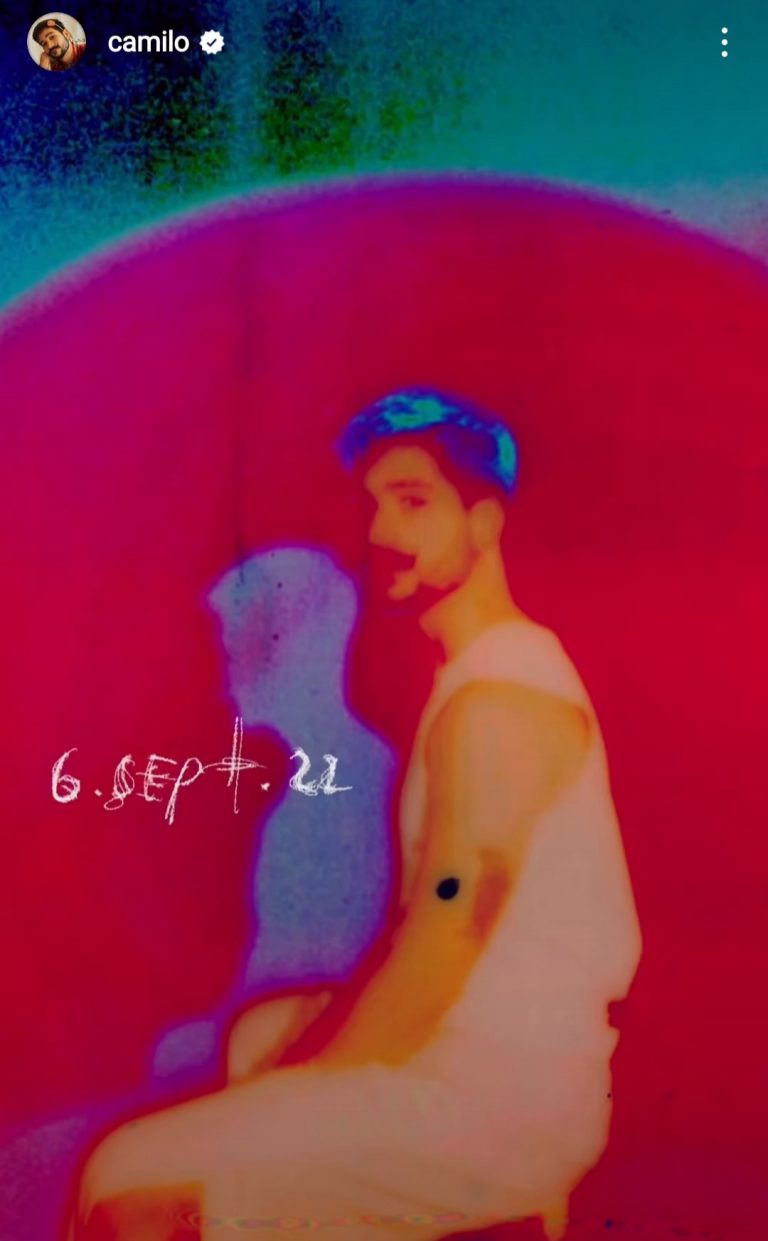 Camilo anuncia fecha de lanzamiento de su nuevo disco