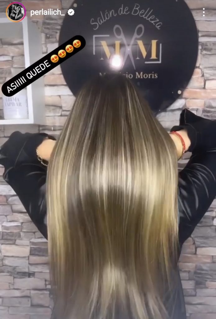 Perla Ilich deleitó a sus seguidores con cambio de look