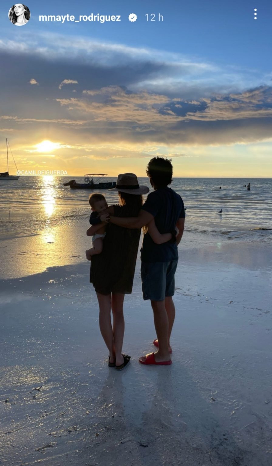 Mayte Rodríguez y Camilo Figueroa comparten bellas fotos con su hijo