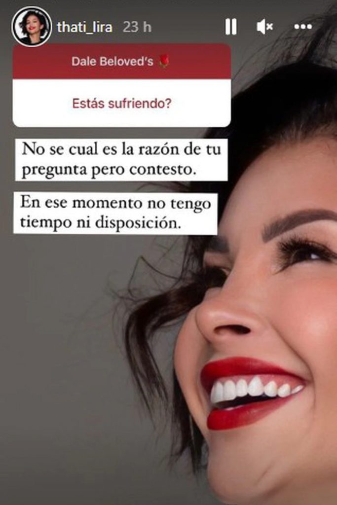 Thati Lira envió directo mensaje tras quiebre con Mauricio Isla