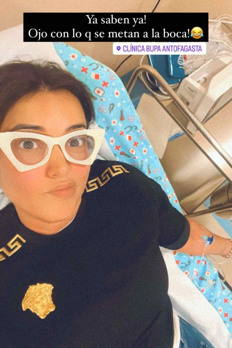Yamila Reyna comparte fotografía desde la clínica