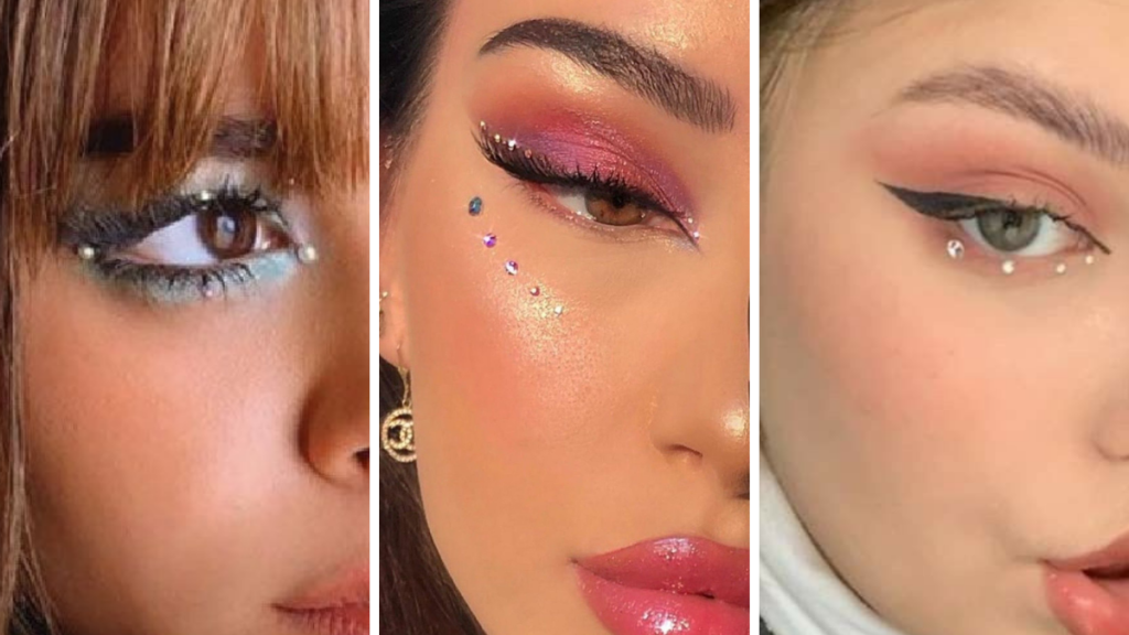 La tendencia de brillos en los ojos que se apodera de la moda
