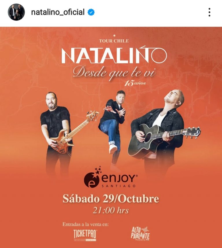 Por los 15 años de Desde que te vi: Natalino anuncia gira nacional
