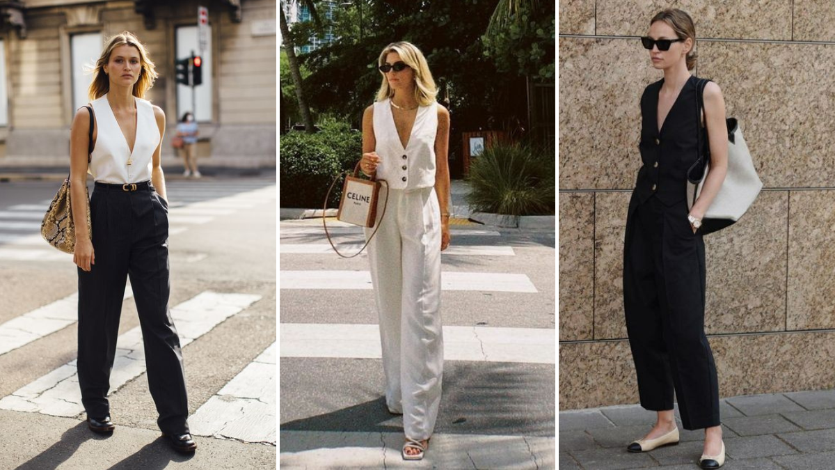 Chaleco sastre de mujer: Así puedes usar la prenda viral