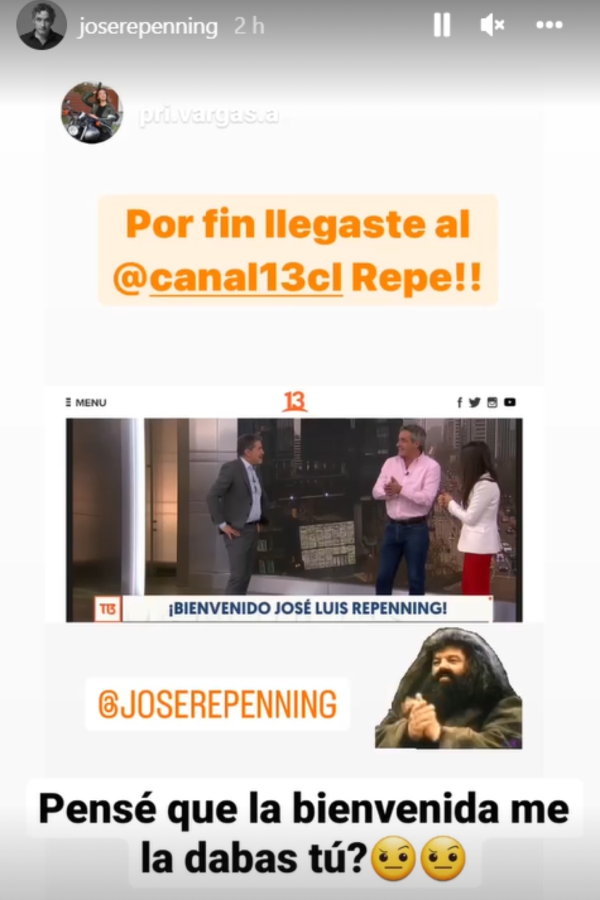 ¿Por que José Luis Repenning le reclamó a Priscilla Vargas?