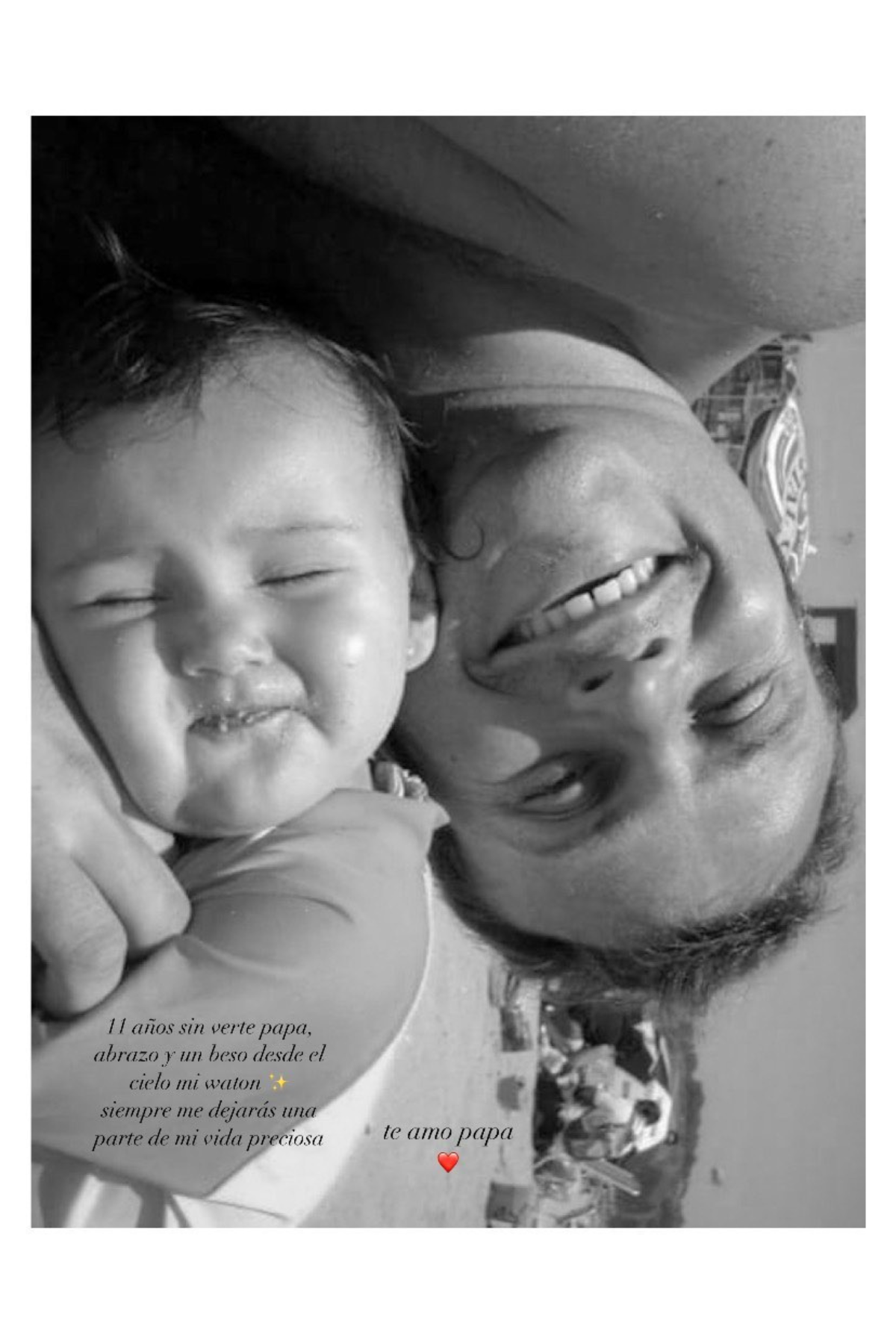 Esposa e hijas de Roberto Bruce homenajean al periodista