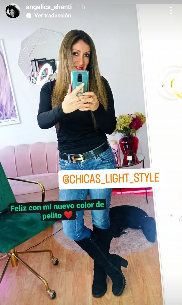 Angélica Sepúlveda deleitó a sus seguidores con nuevo look