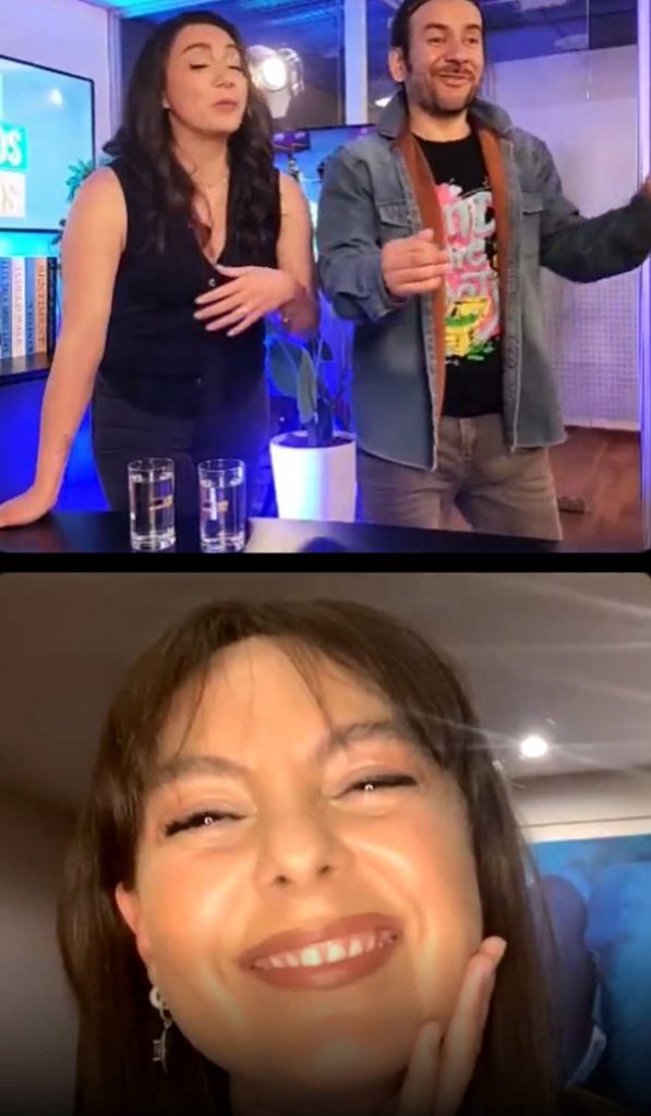 Ángeles Araya luce nuevo look en sus días de licencia médica