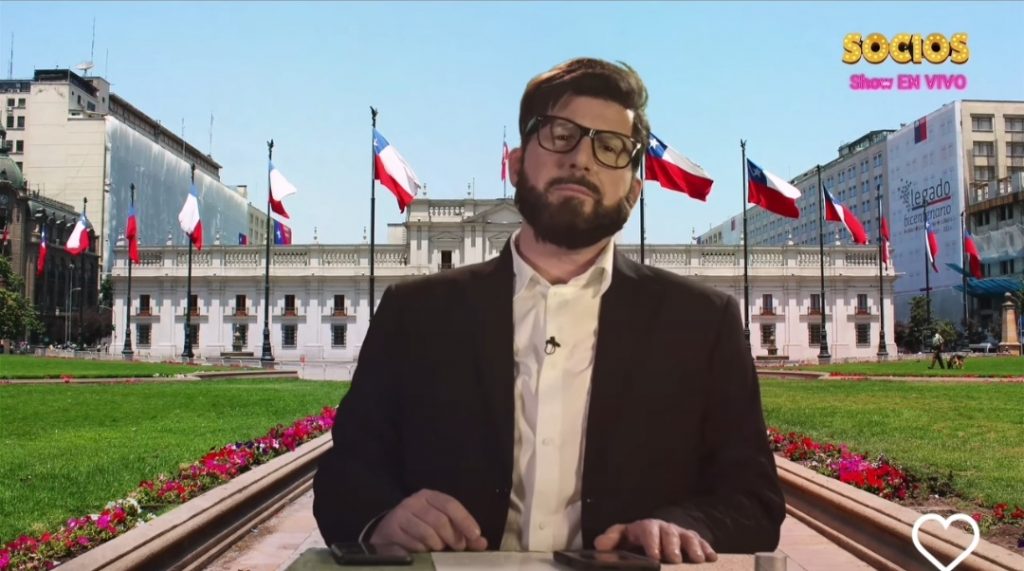 Stefan Kramer se luce con nueva imitación de Gabriel Boric