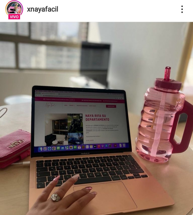 Naya Fácil sorprendió al anunciar que rifará su departamento