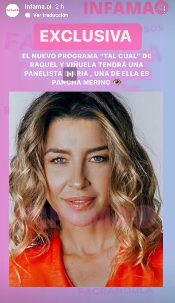 Aseguran que Pancha Merino vuelve a la TV en nuevo programa