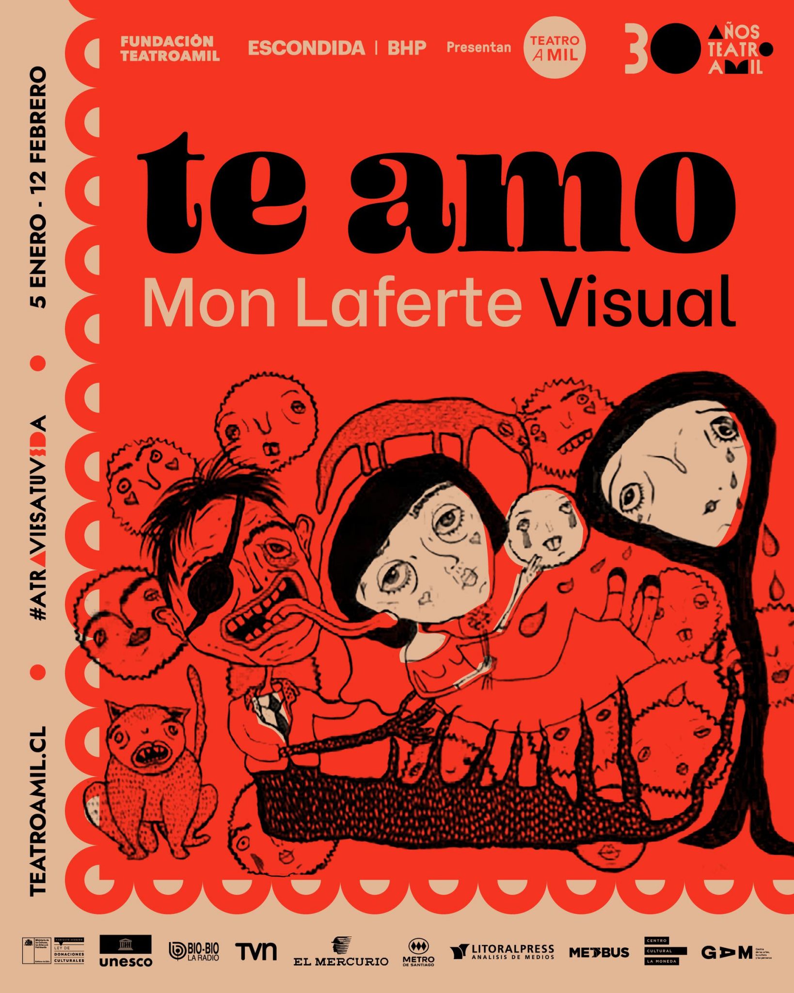 Mon Laferte llega a Teatro a Mil con impresionante muestra visual