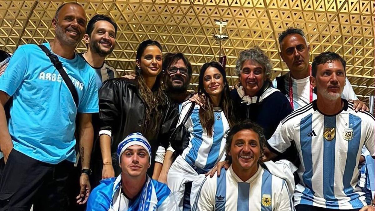 ¡Amamos! Tini llegó a Qatar para apoyar a su novio, Rodrigo De Paul