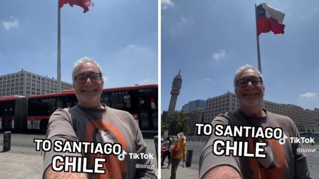 El caballero que se hizo viral cantando "One Kiss" de Dua Lipa está en Chile