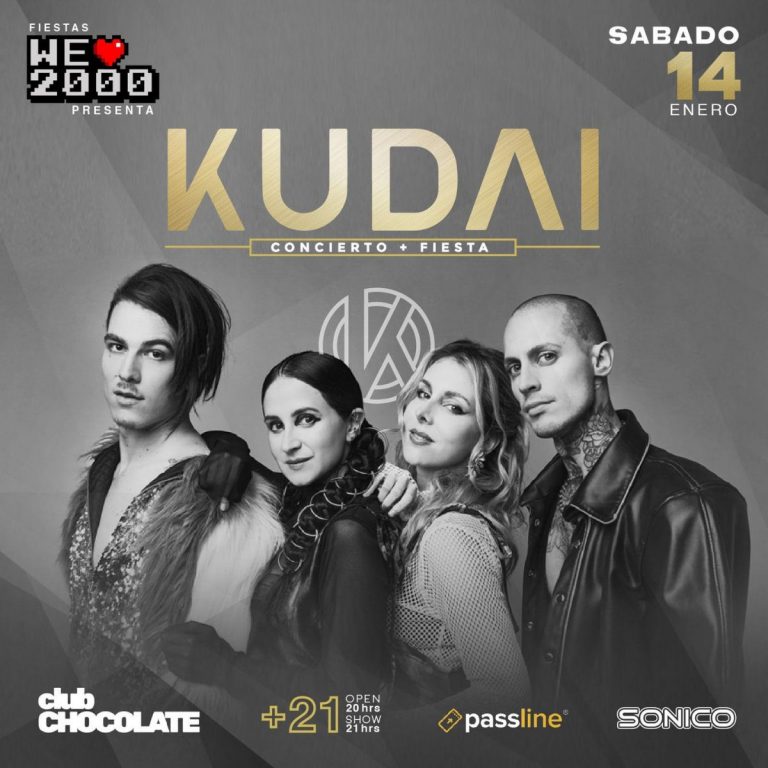 ¡Ya es oficial! Kudai vuelve a escenarios chilenos con un show imperdible