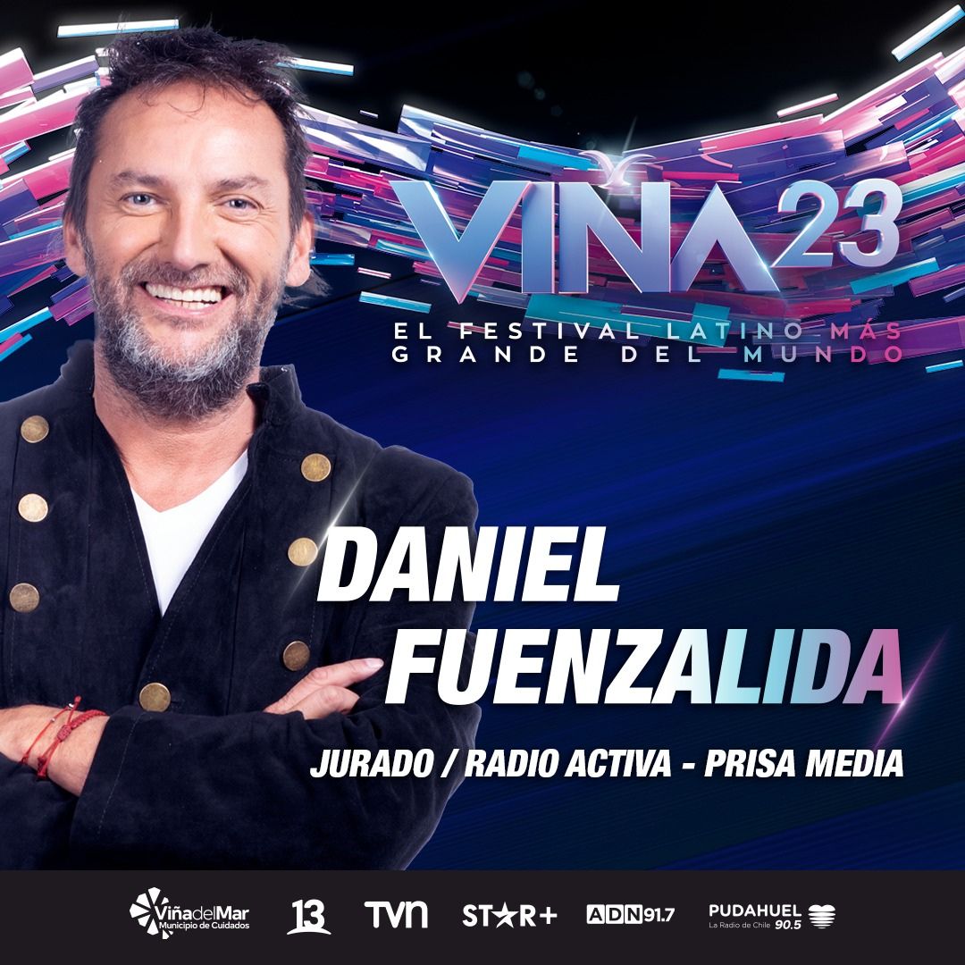 Daniel Fuenzalida será jurado del Festival de Viña 2023