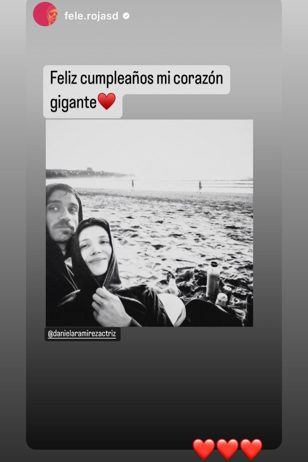 “Mi corazón” Actor de La Ley de Baltazar envía amoroso mensaje a ...